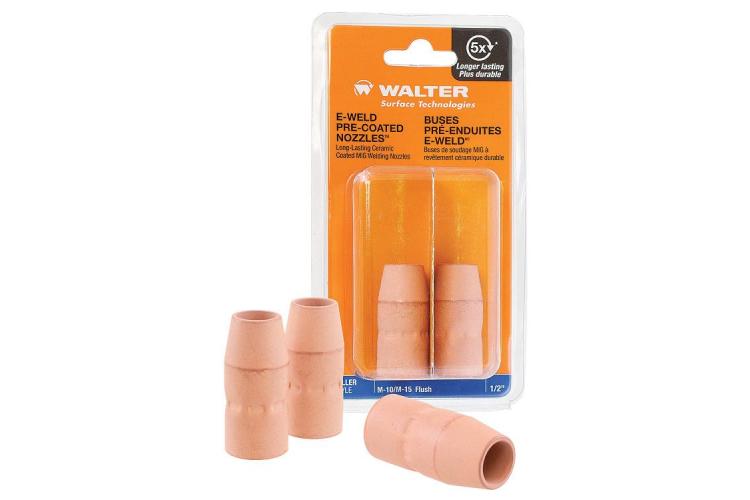 5x Longer-lasting ceramic coated nozzles