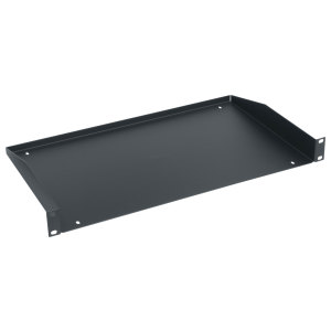 Middle Atlantic Products U1-RP12 Rack Shelf, Steel, Rack, 19 In. W, 1. ...