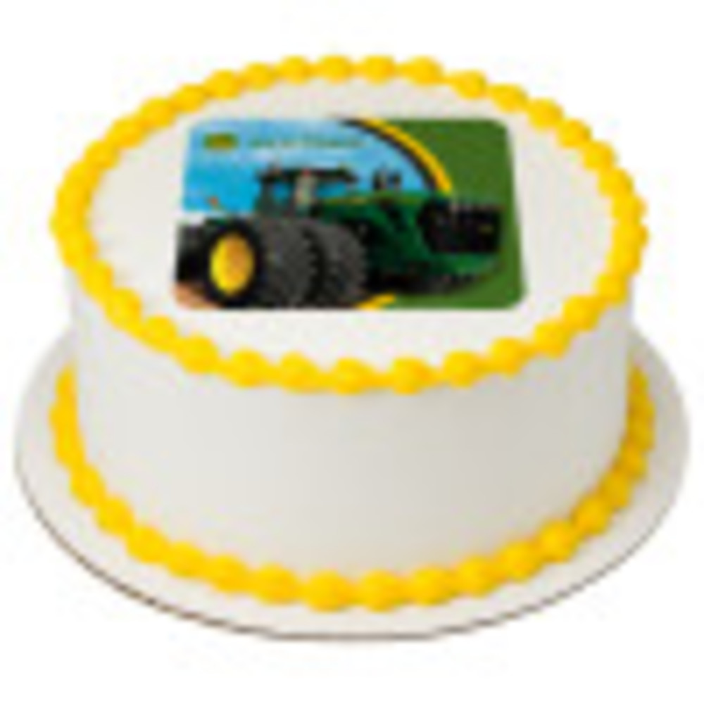 Order John Deere Tractor Edible Image® by PhotoCake® Cake from VIKING ...