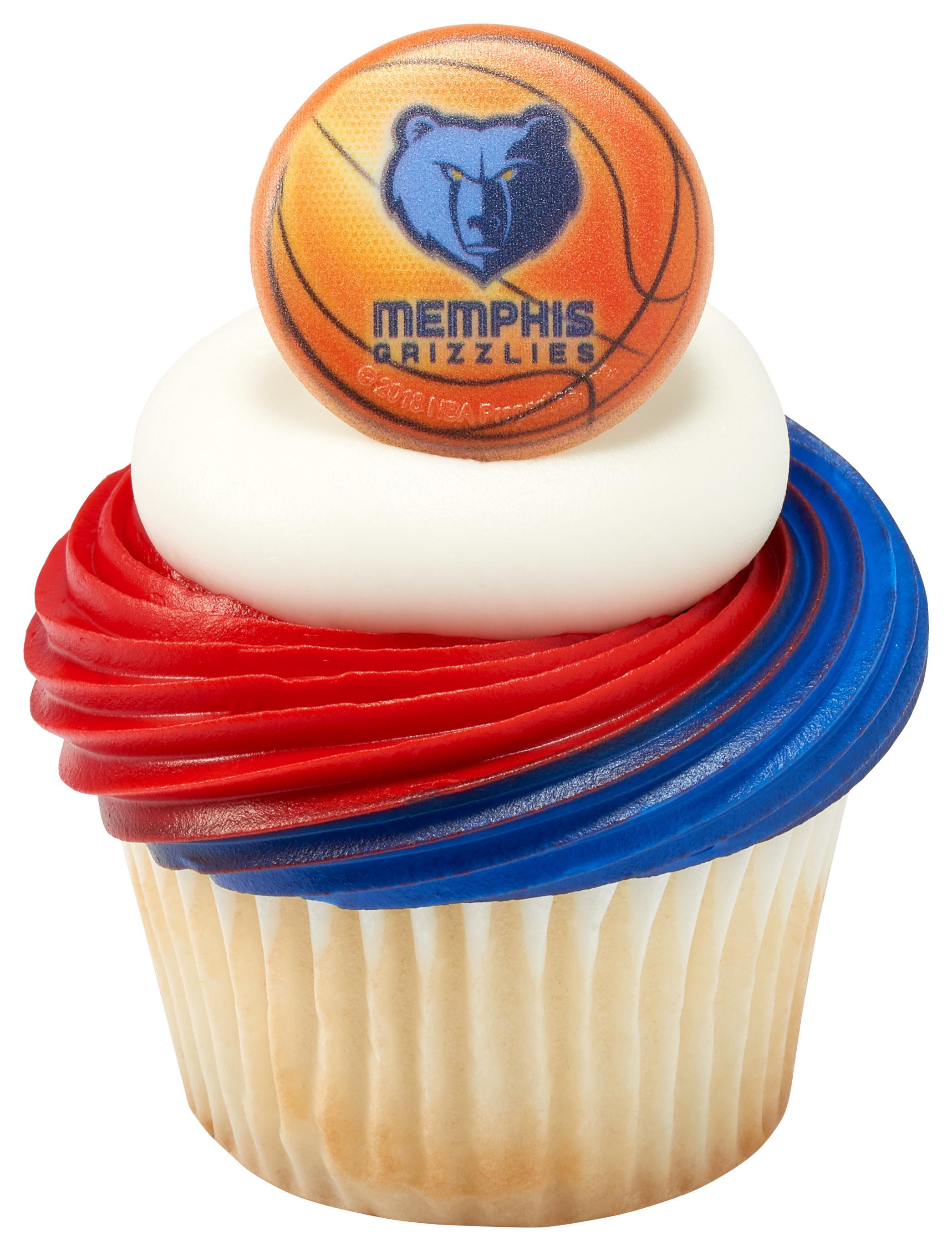 NBA Team Basketball | Cupcake Rings | DecoPac