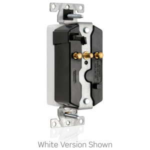 Leviton M5621-T Lev-Lok Decora Plus Single Pole Rocker Switch, 20A ...
