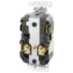 Leviton MGFN2-GY SmartlockPro Slim Lev-Lok® GFCI Self-Test Duplex ...