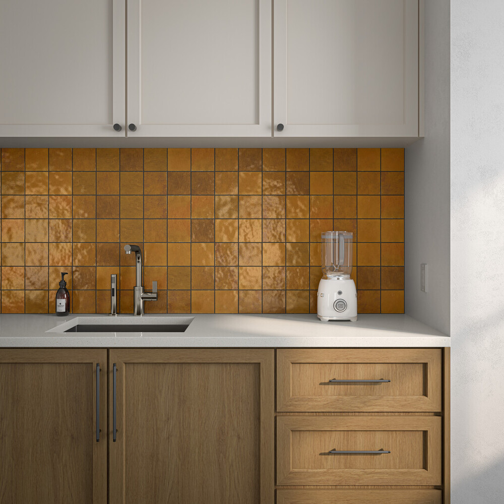 Studio Haven Plume 2x5 Picket Mosaic Glossy - Virginia Tile Company