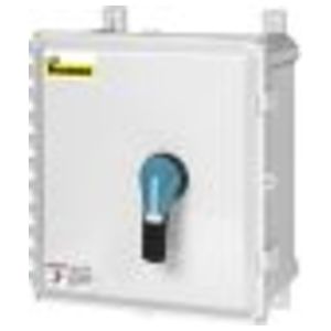 Bussmann (Eaton) ER1-200J3PR Series Enclosed Rotary Disconnect Switch, Fuse Class J, Pistol ...