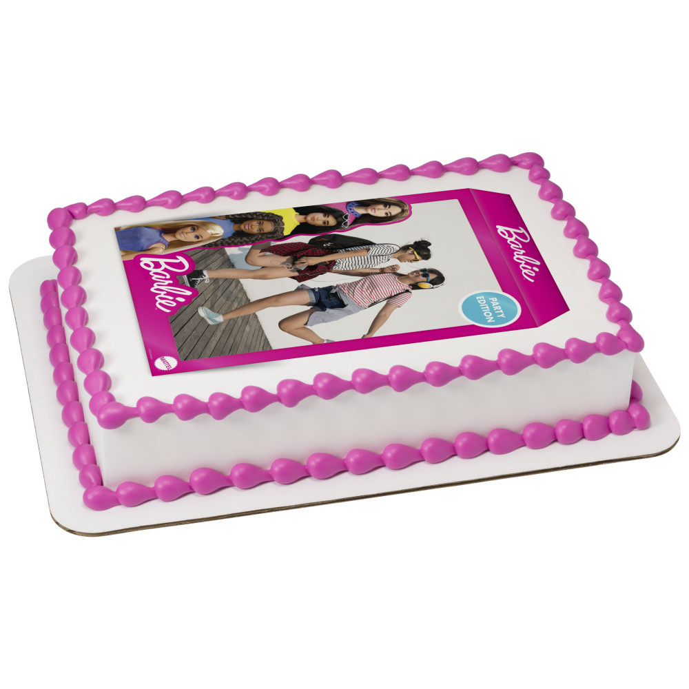 Order Be You Barbie™! Edible Image® by PhotoCake® Frame Cake from ...