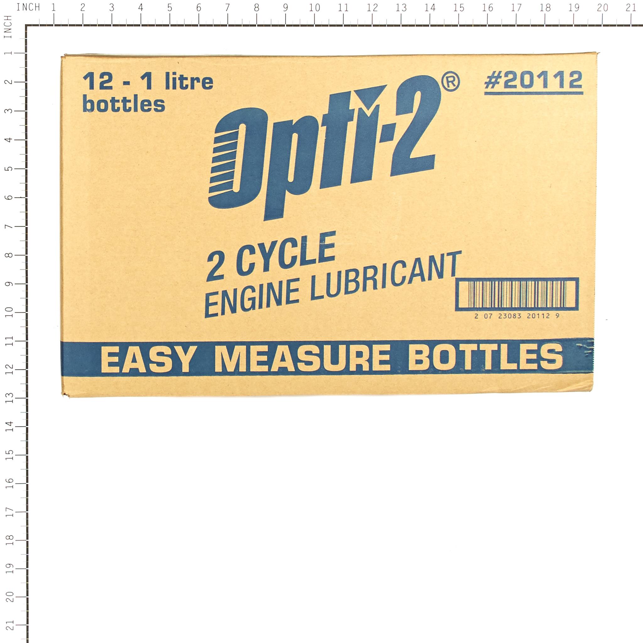 Interlube Intl. 20112 OPTI-2, Universal 2-Cycle Oil Mix, 34 oz Bottle ...