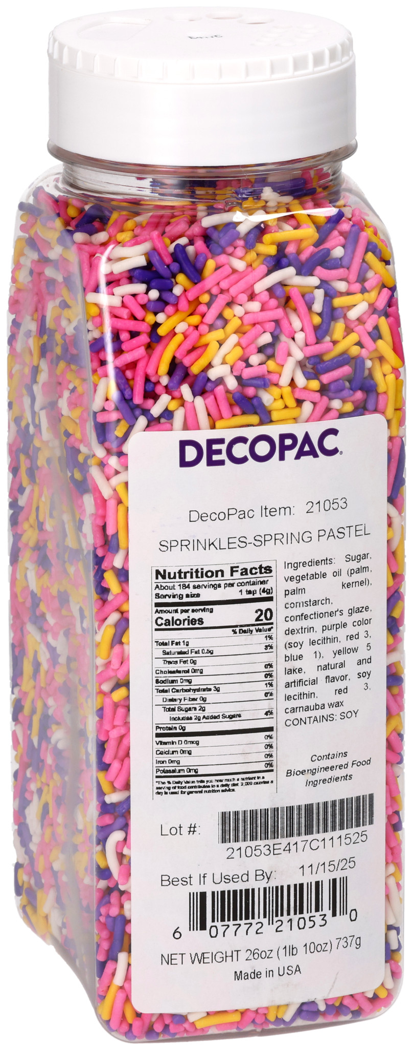 Spring Pastel Sprinkles Mix | DecoPac