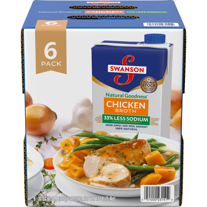 Natural Goodness Chicken Broth | Swanson®