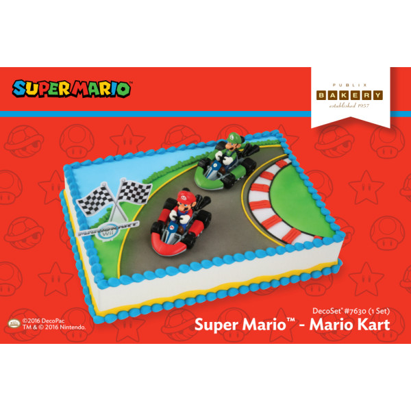Super Mario Mario Kart Publix Card | DecoPac