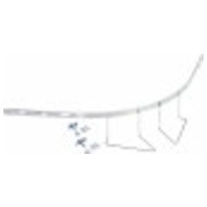 B-Line (Eaton) FTACRS-12-4 ZN Steel, Corner Radius Kit, FLEXTRAY™, 1 ...