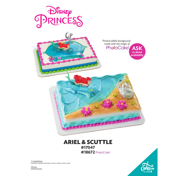 Disney Princess Ariel Scuttle Bgi Tmoc Page | DecoPac