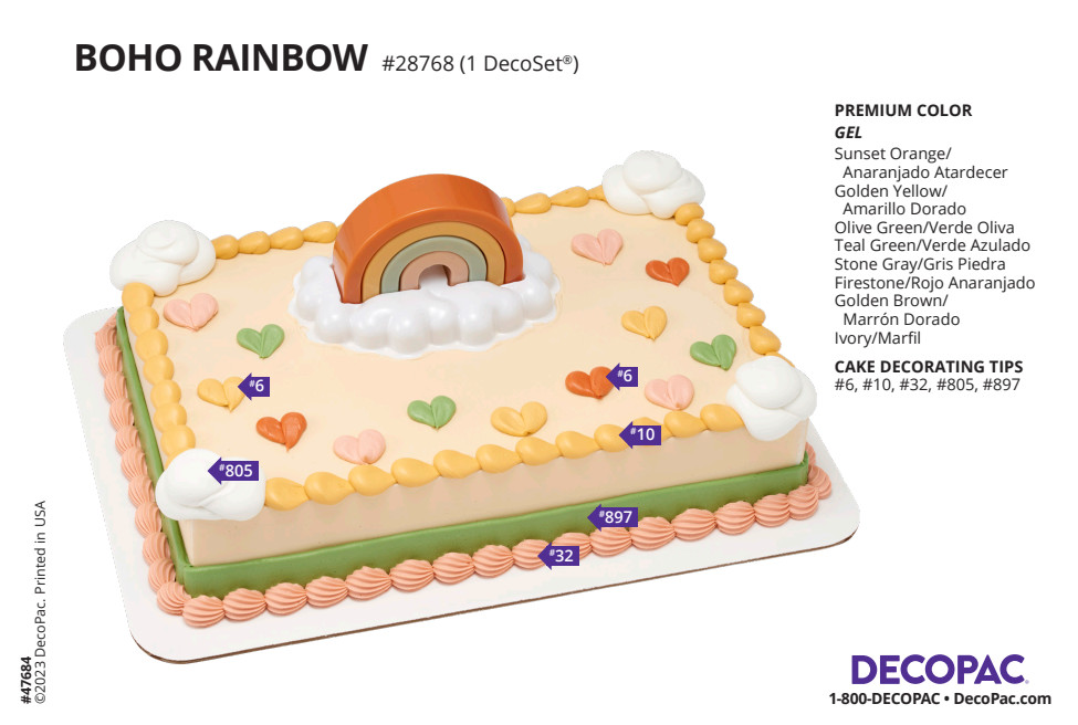Boho Rainbow Ccc68d99 C82c 462c 926f C597b6695461 | DecoPac