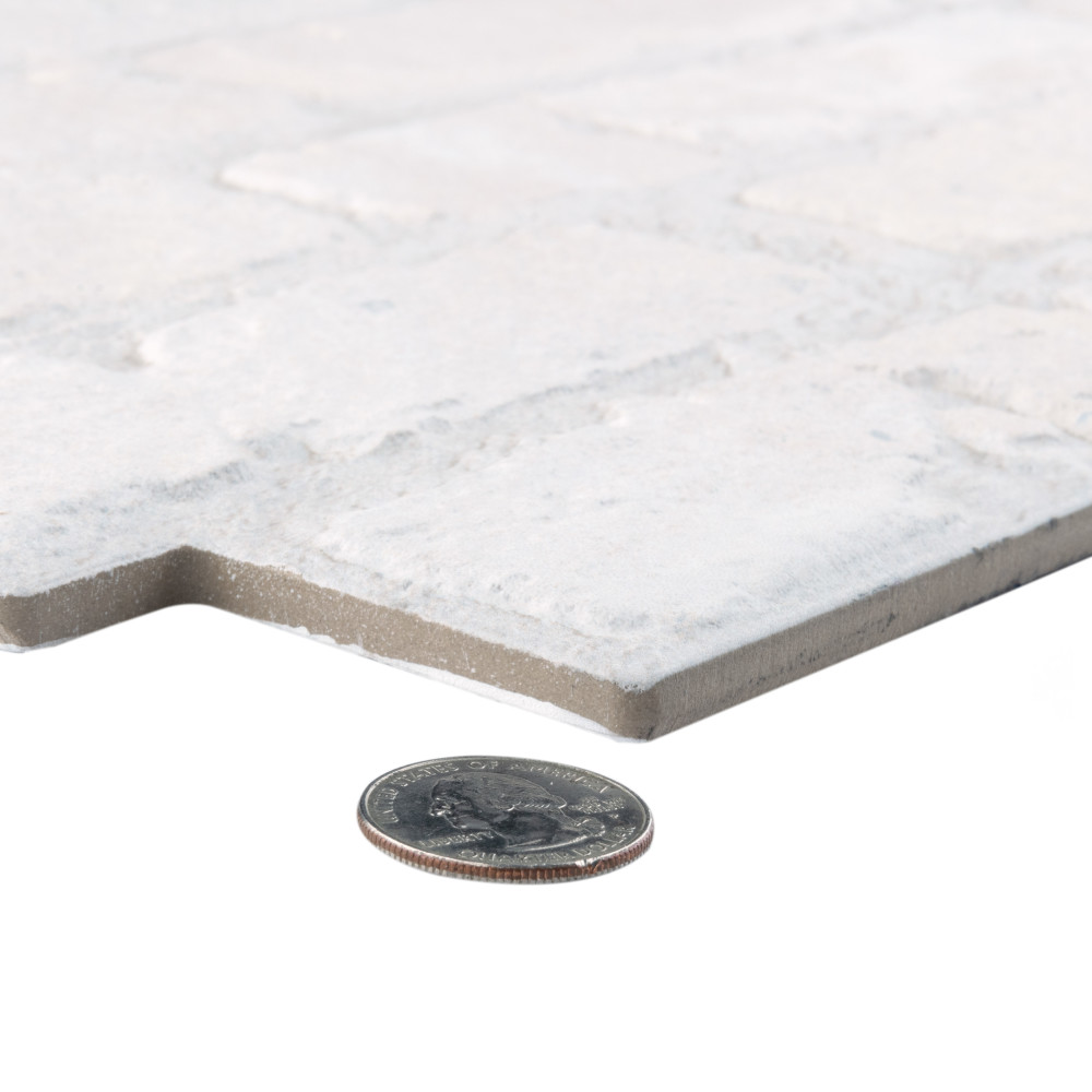 Manhattan Blanco 12-1/4 in. x 21 in. Porcelain Wall Tile | Merola Tile