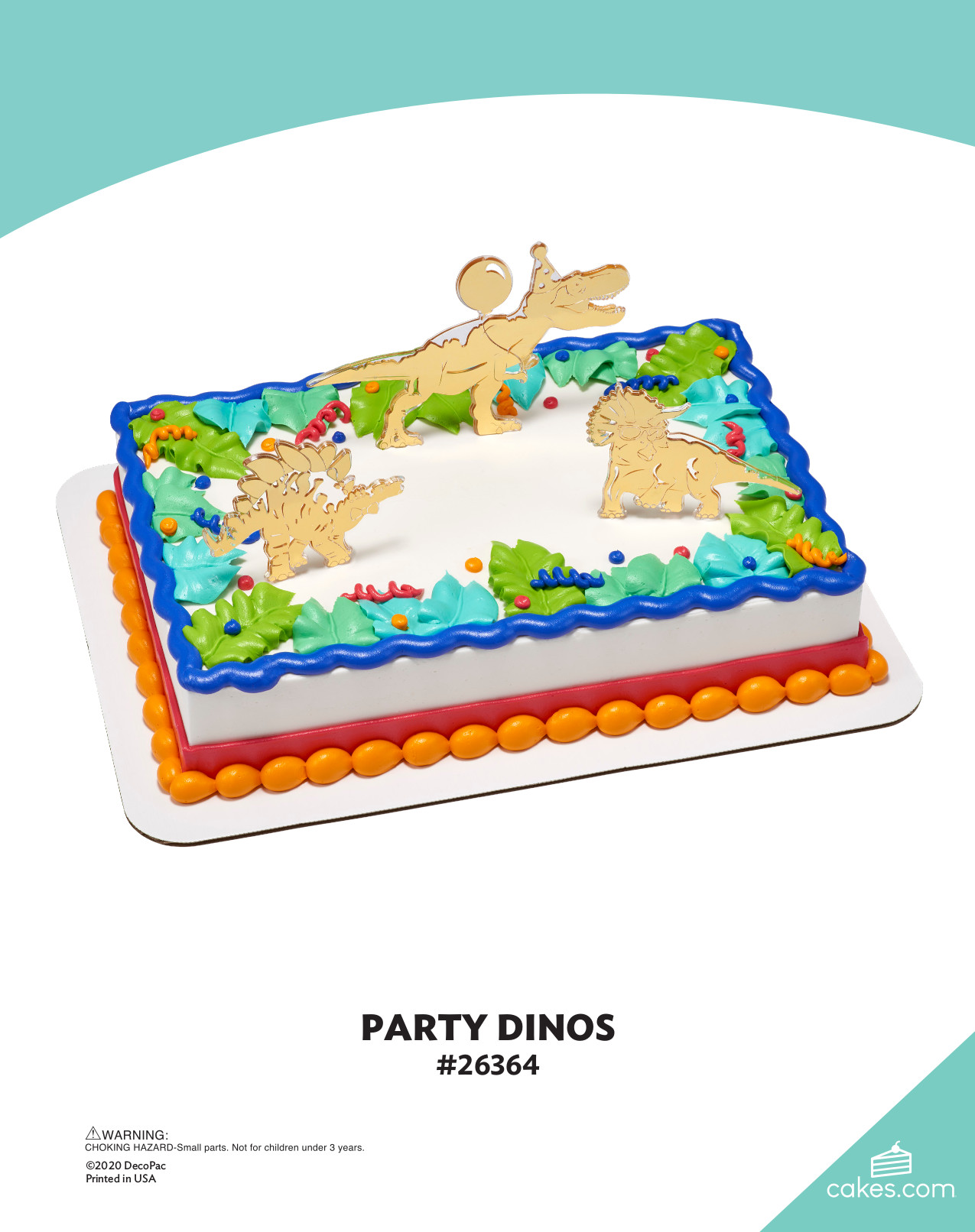 Party Dinos Cake Kit 9c96fd44 5b61 4dd6 Ae40 Fda8df5f7e49 | DecoPac
