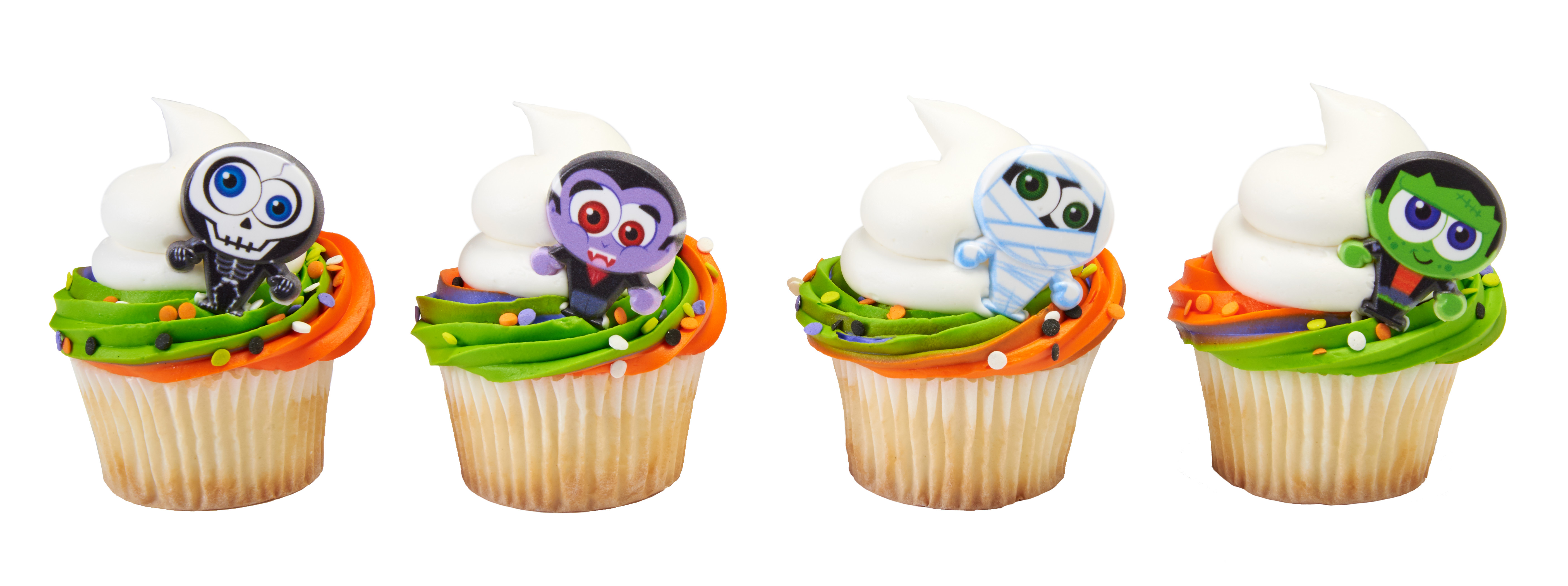 Classic Monster Assortment | Cupcake Rings | DecoPac