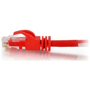 C2G (Legrand) CG27861 3 Ft. Cat6 Snagless Unshielded (UTP) Network Crossover Patch Cable, Red ...