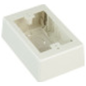 Panduit JBX3510IW-A Non-Metallic Low Voltage Outlet Box With Adhesive ...