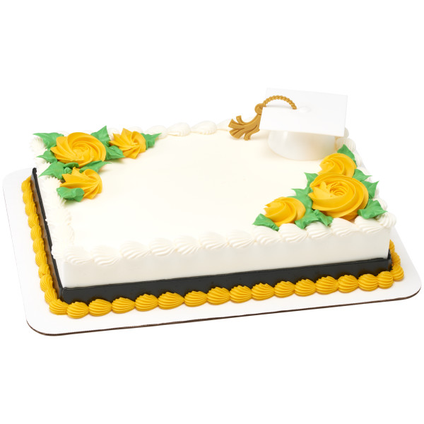 White Grad Cap With Tassel | DecoPac