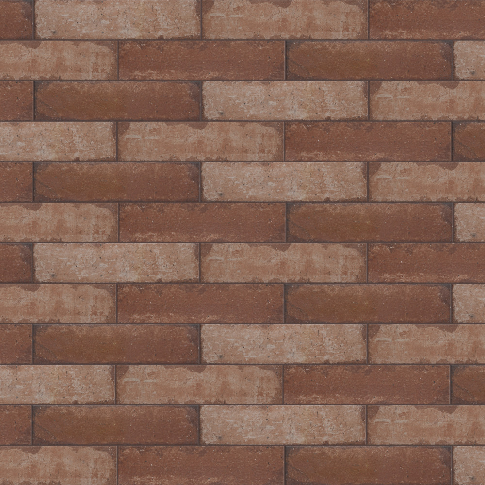 Brickyard Red 3 in. x 11-3/4 in. Porcelain Floor and Wall Tile | Merola ...