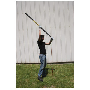 NVent Erico 615880 Copper-Bonded Ground Rod,Pointed,5/8 In.x8 Ft ...