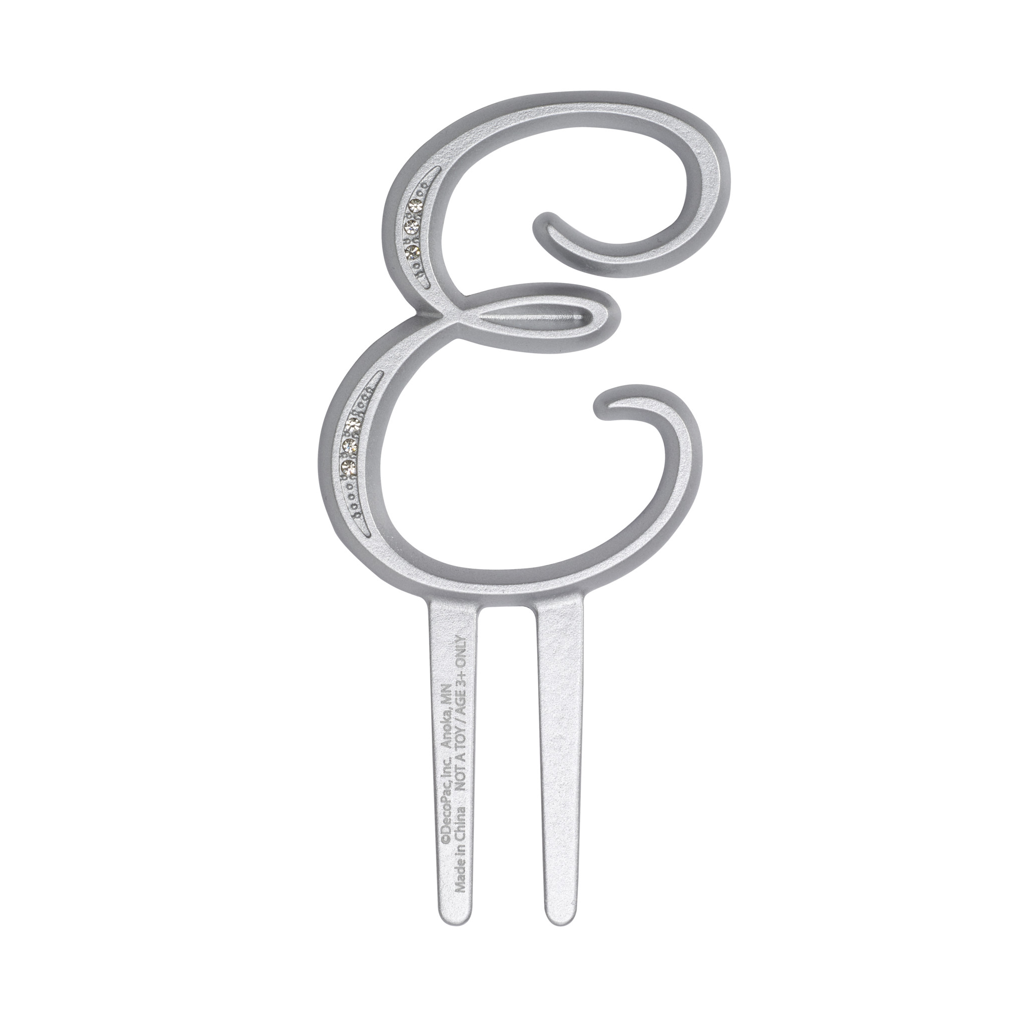 2 5 E Diamond Monogram Letter | DecoPac