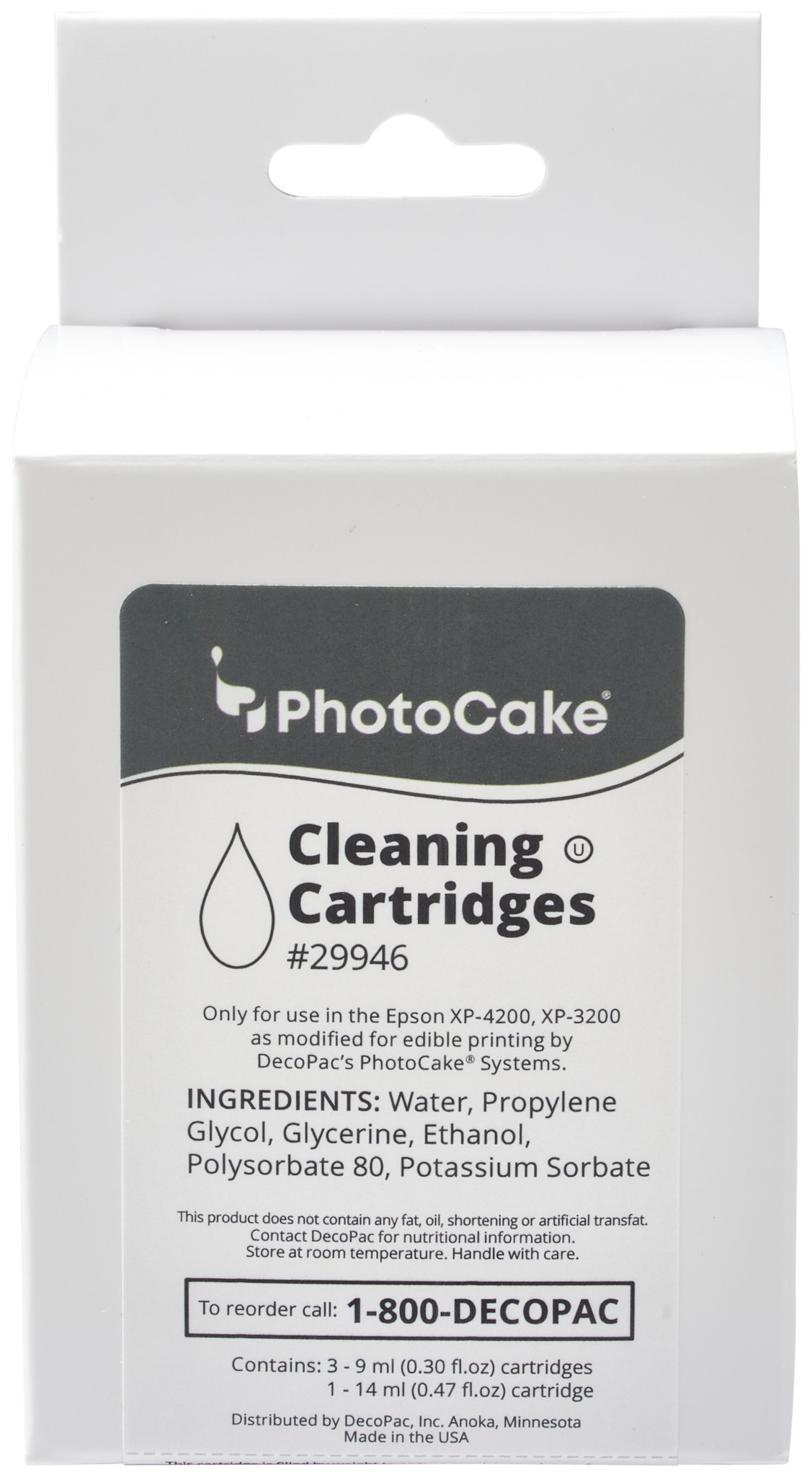 Photocake Prnthd Cln Kit Xp4200 Photocake Ink | DecoPac