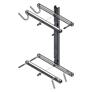 AFL Telecommunications CB-44-3AL Opti-Guard® External Coil Bracket ...