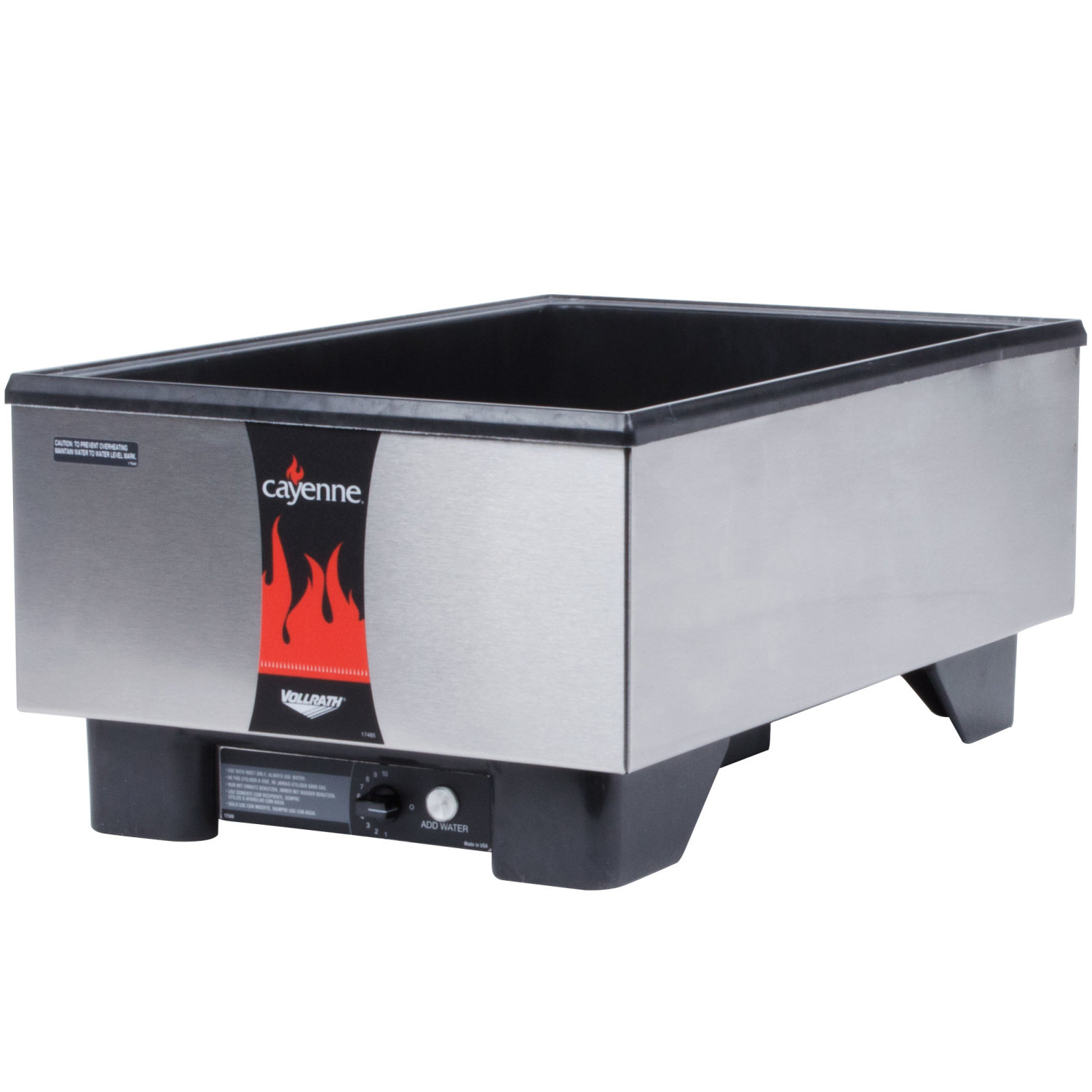 Full-size 120-volt Cayenne® Model 1001 countertop warmer
