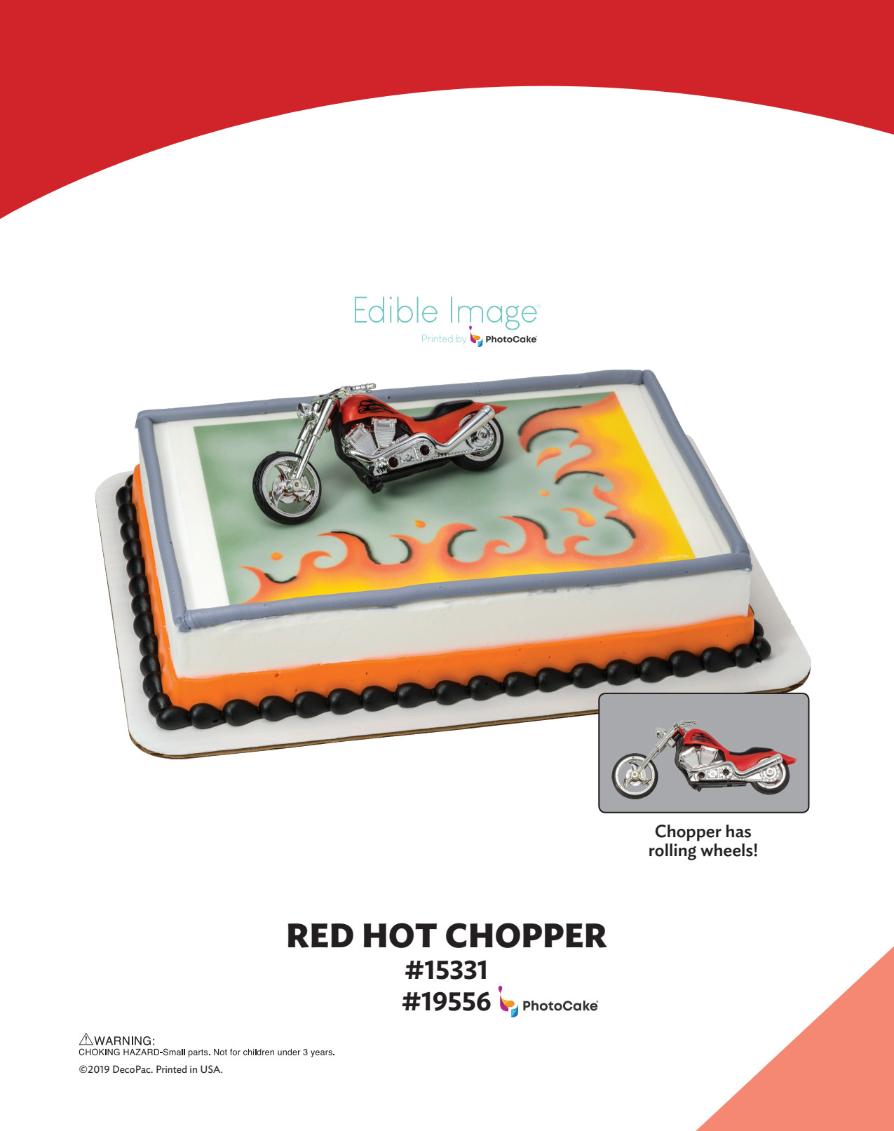 Decopac Red Hot Chopper Bgo Tmoc Page | DecoPac