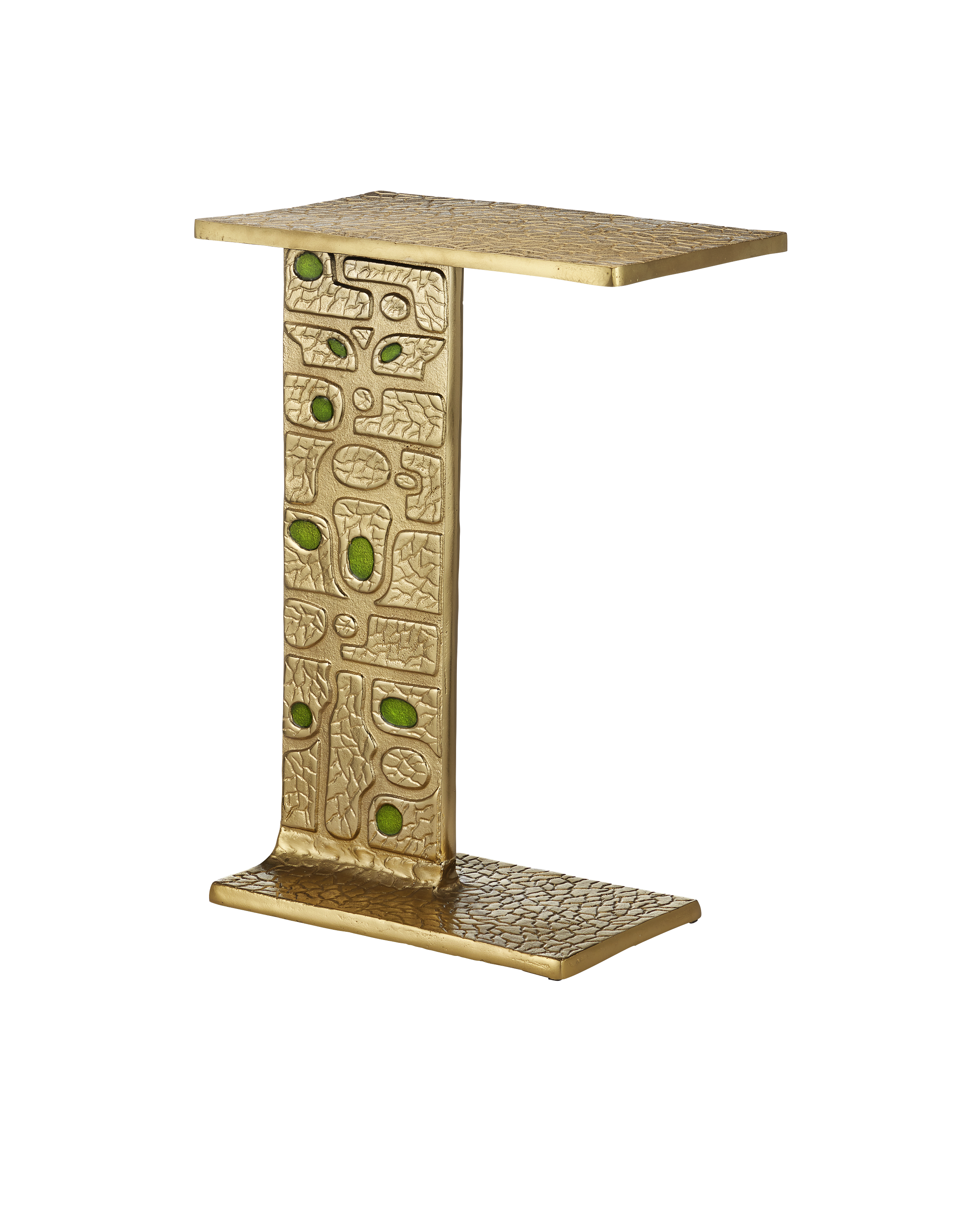 Beau Monde Gold & Green C Table
