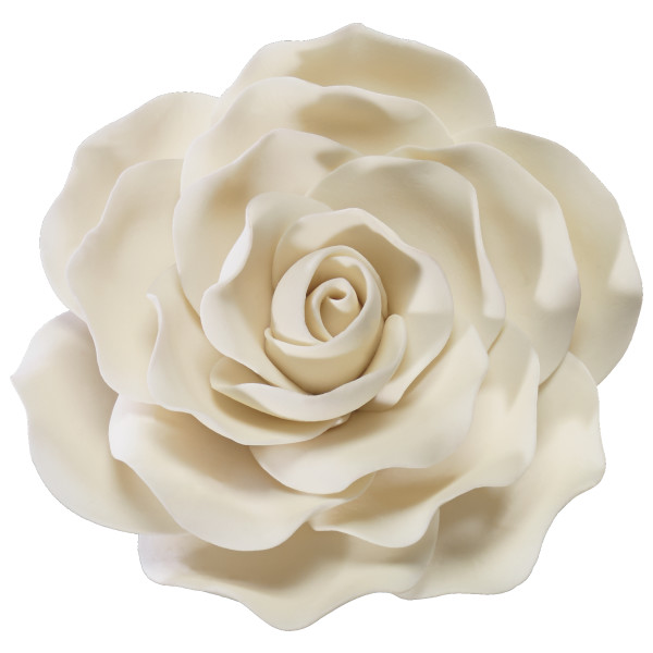 Ivory Rose Gum Paste Flowers | DecoPac