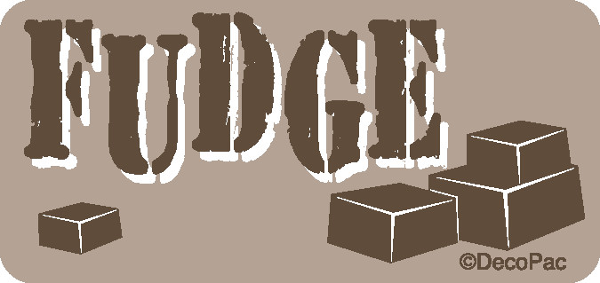 Fudge Merchandising Label | DecoPac