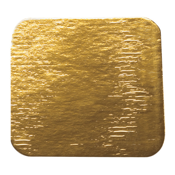 5 Square Gold Cake Card | DecoPac