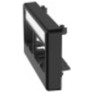 Panduit CFFPL4BL Mini-Com® Furniture Faceplate Includes Labels And ...