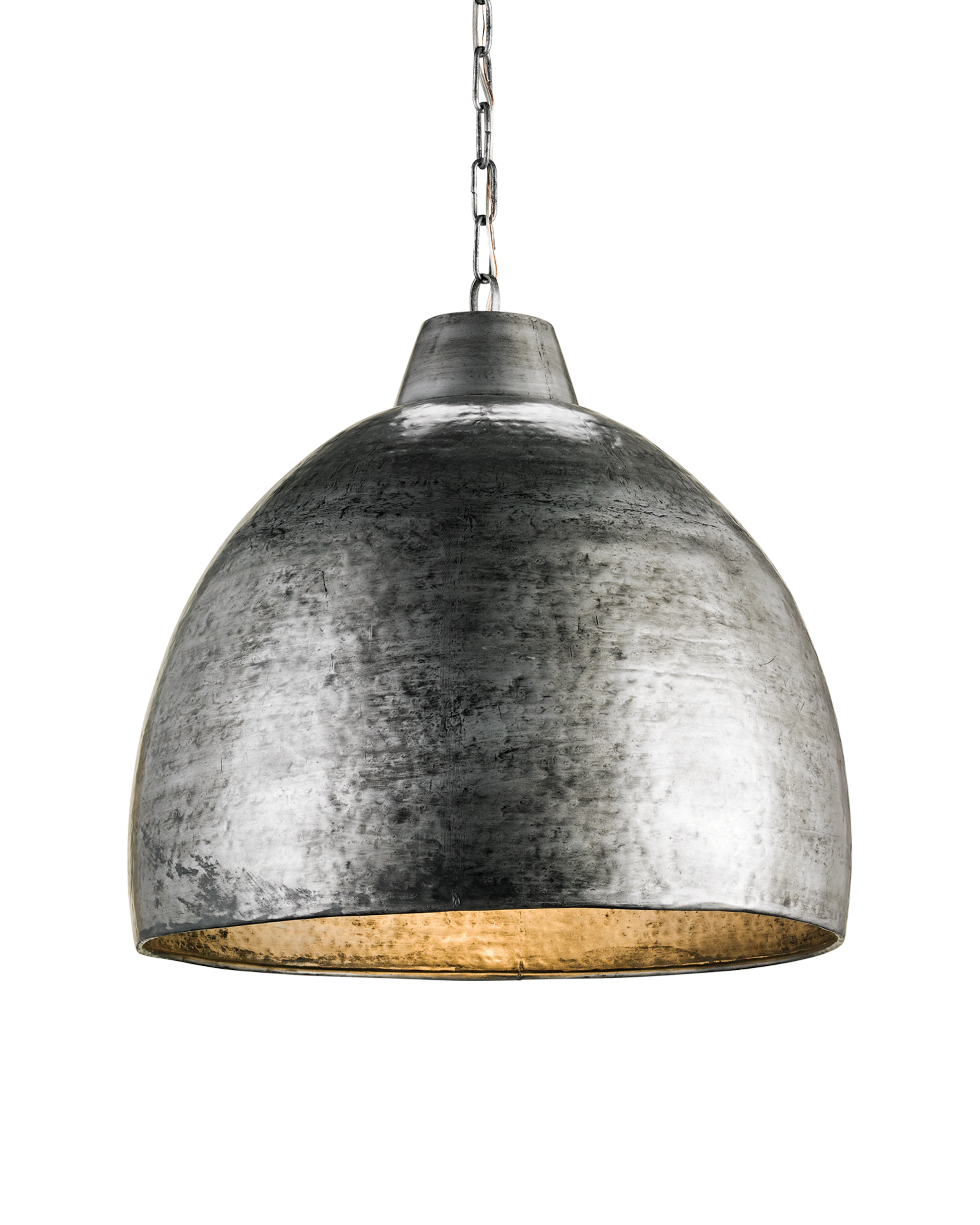 Earthshine Large Steel Pendant