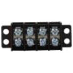 Bussmann (Eaton) TB100-24 Double-Row Terminal Block, Barrier Connection ...