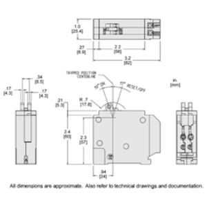 Square D (Schneider Electric) HOMT2020 Homeline® Tandem Circuit Breaker ...