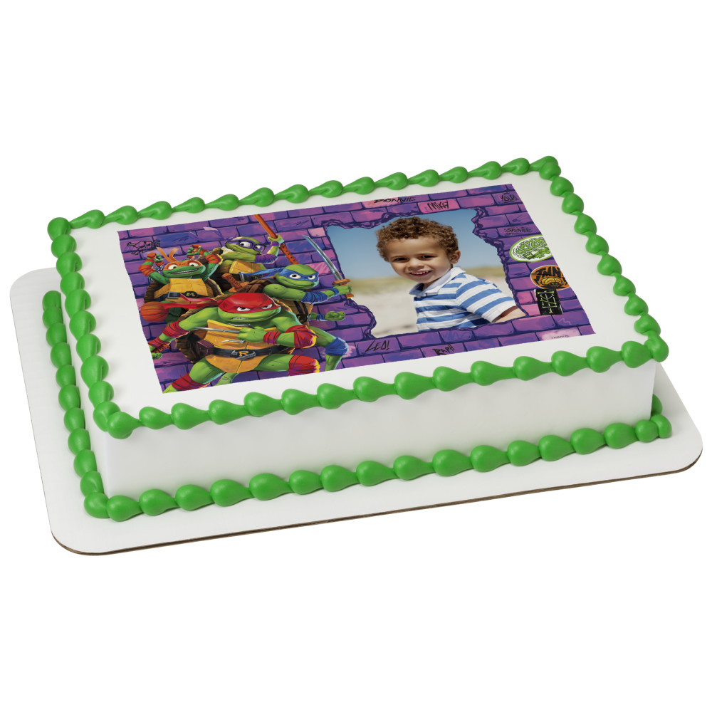 Order TMNT Mutant Mayhem Super Mutant Edible Image® by PhotoCake® Frame ...