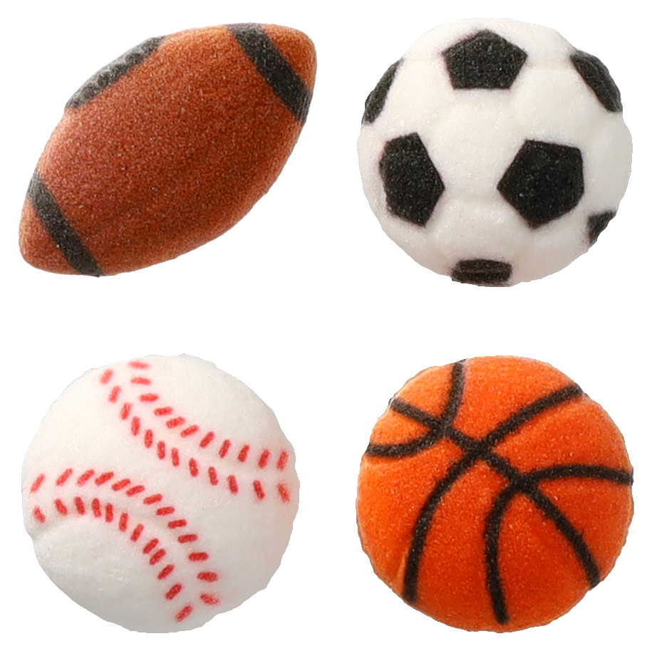 Sports Balls Assortment Dec Ons Decorations | DecoPac