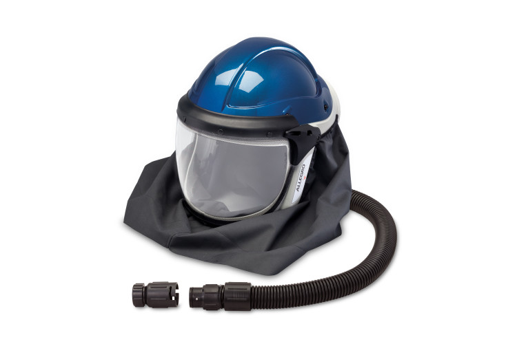 Product: Supplied Air Shield/Helmet, Deluxe