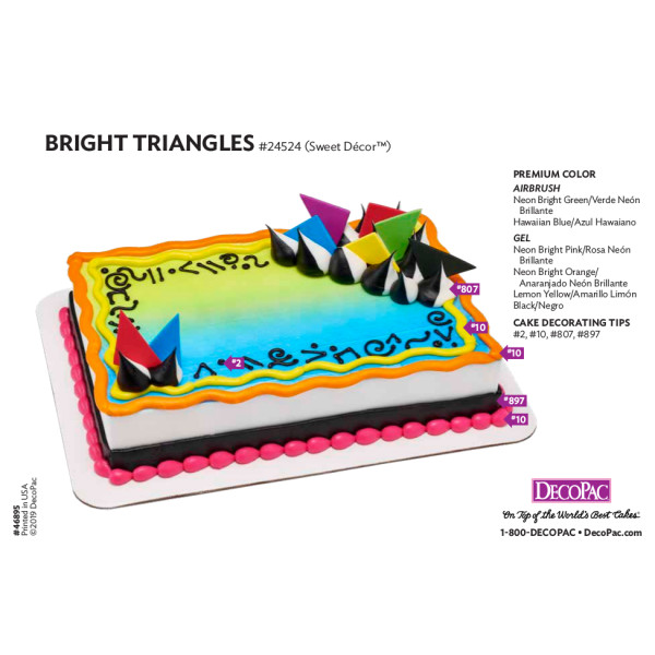 Bright Triangles 0ee9c268 5808 4ce9 B970 C6256125496f | DecoPac