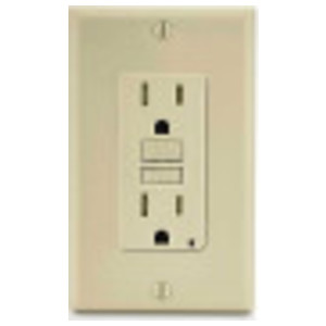 Leviton GFTR1-I SmartlockPro® Self-Test GFCI Receptacle, Tamper ...