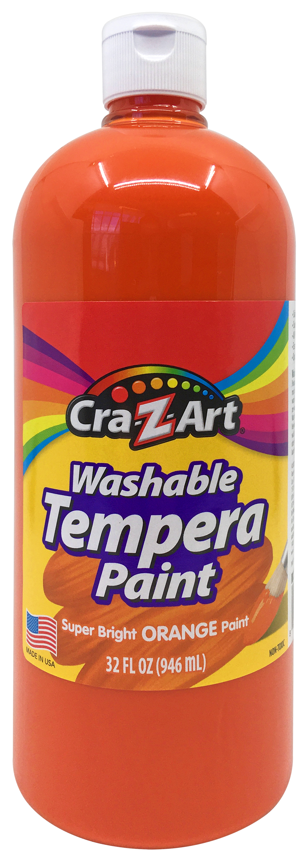 Cra-Z-Art Washable Kids Paint Orange 32 oz