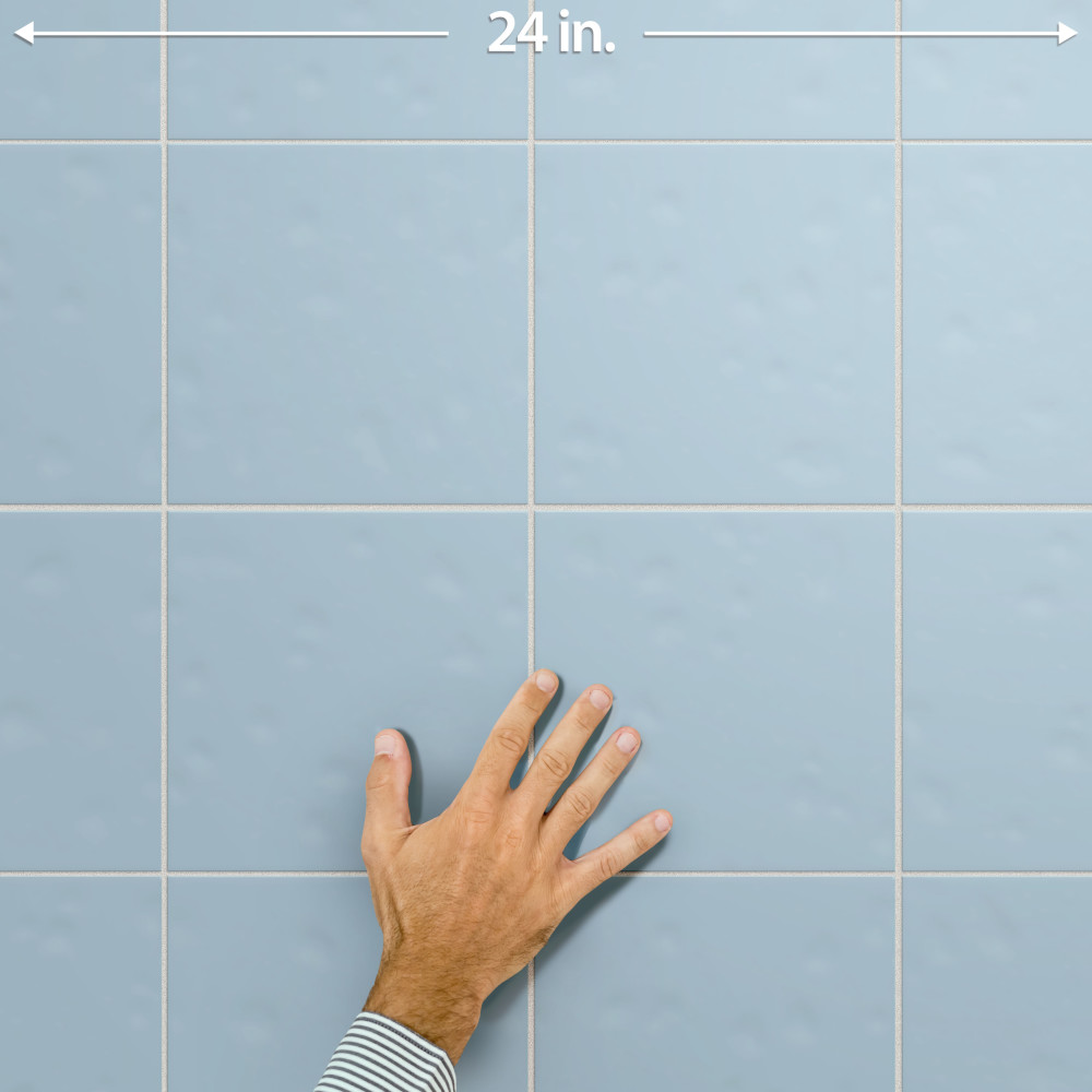 Sample - Berta Celeste Ceramic Wall Tile | Merola Tile