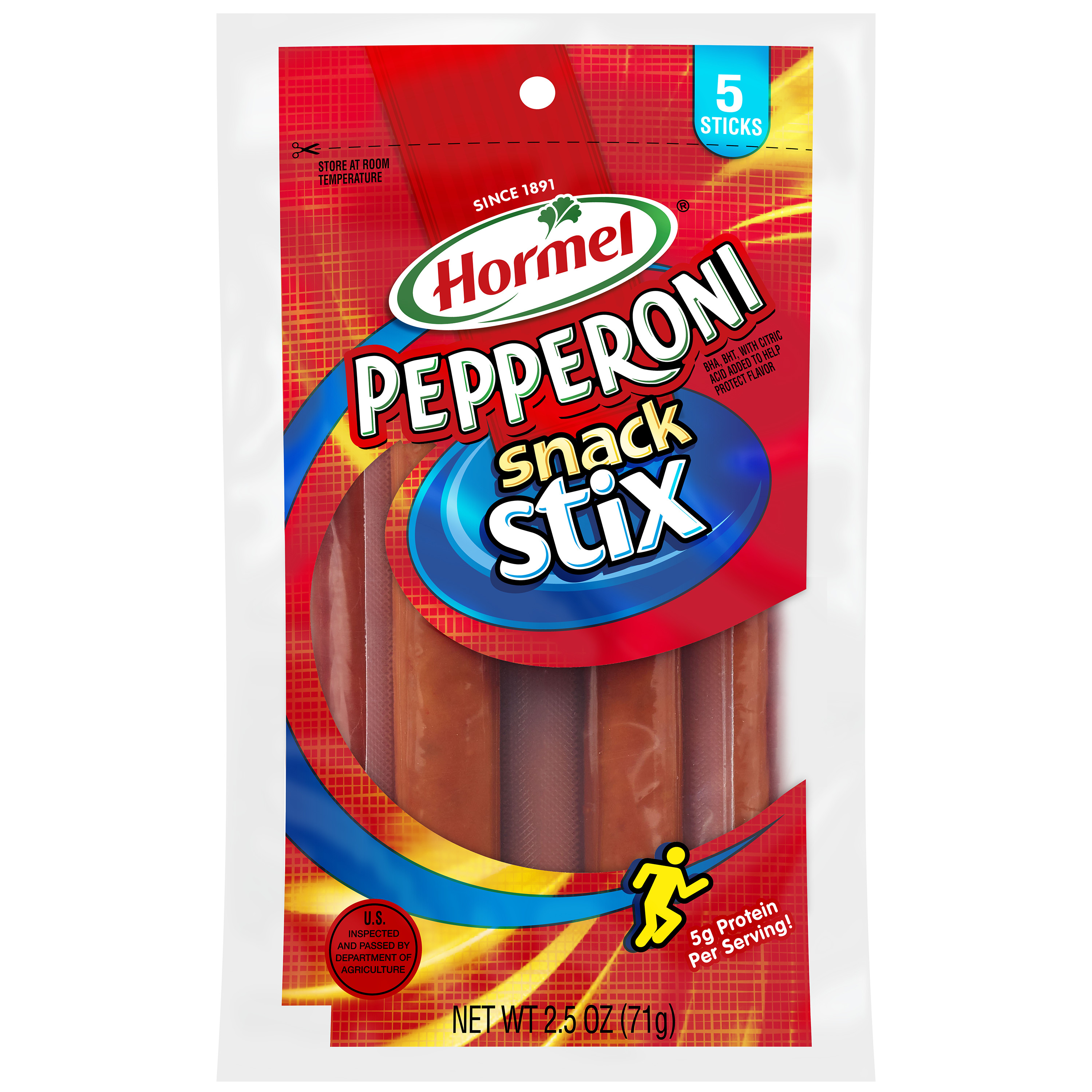 Hormel Smart Label - HORMEL Pepperoni Snack Stix