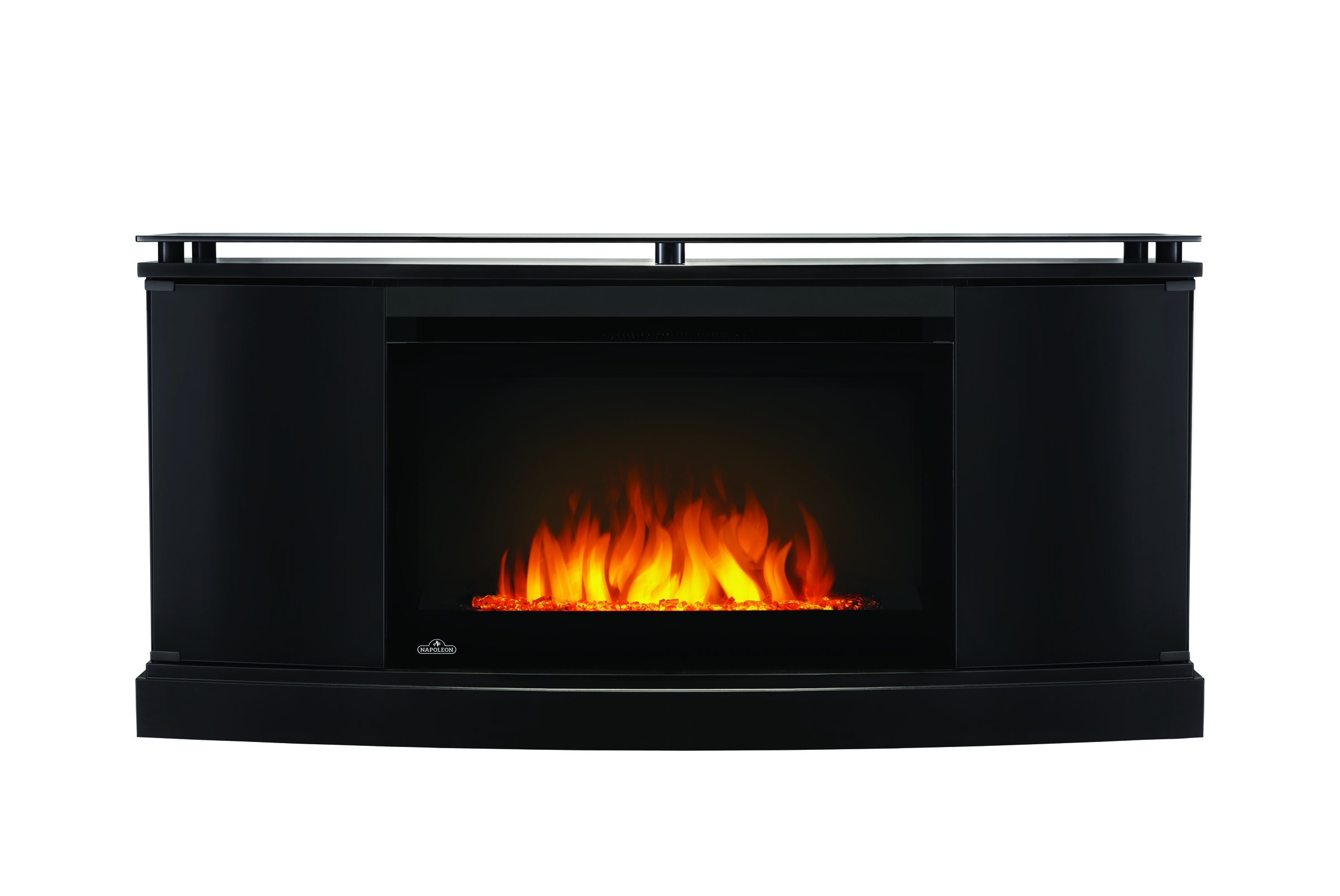 Black Electric Fireplace Mantel | Electricfireplaceq