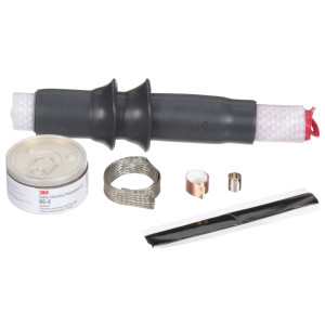 3M 7685-S-12 3M™ Cold Shrink QT-III Termination Kit 7685-S-12, Indoor ...