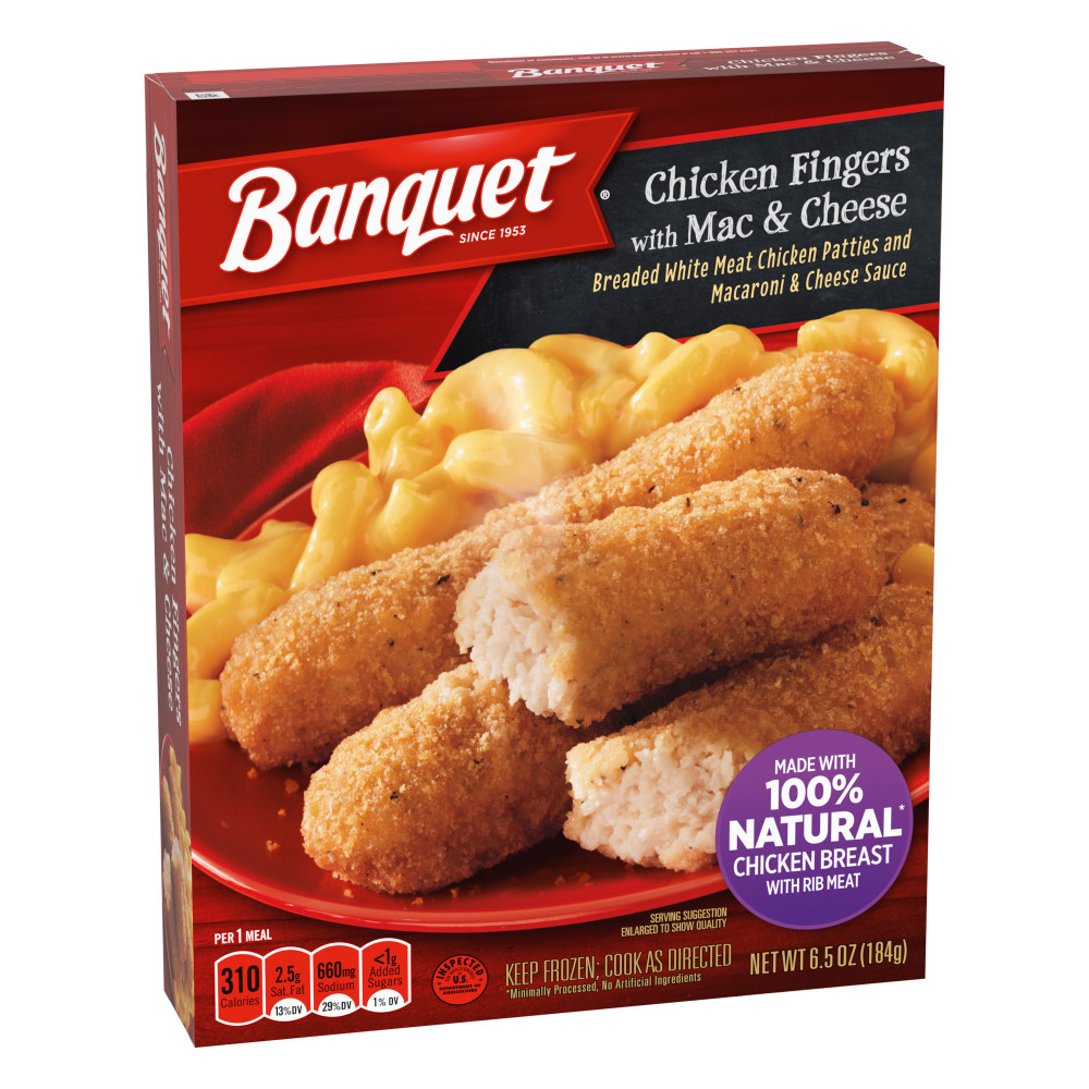 Banquet Chicken Fingers with Mac and Cheese | Conagra Foodservice