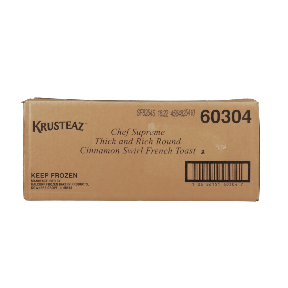 Krusteaz Cinnamon Swirl Round French Toast - 2.6 oz / 12/6 CT | Conagra ...