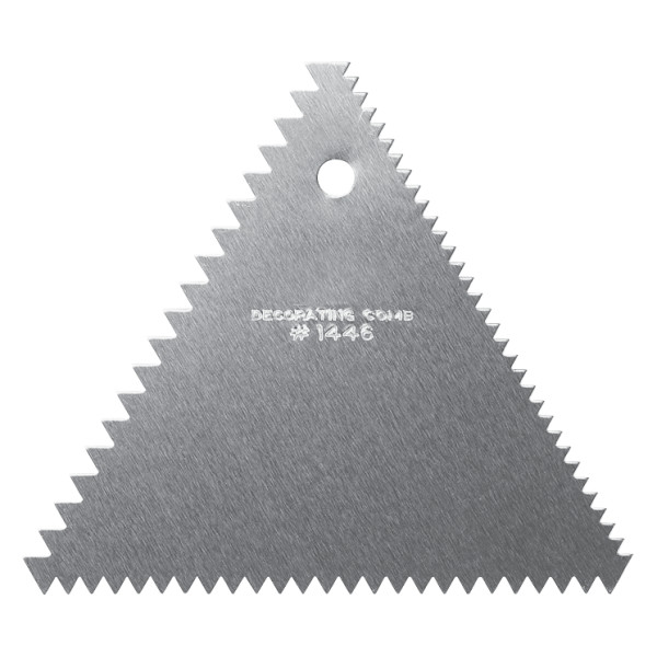 Aluminum Decorating Triangle Comb | DecoPac